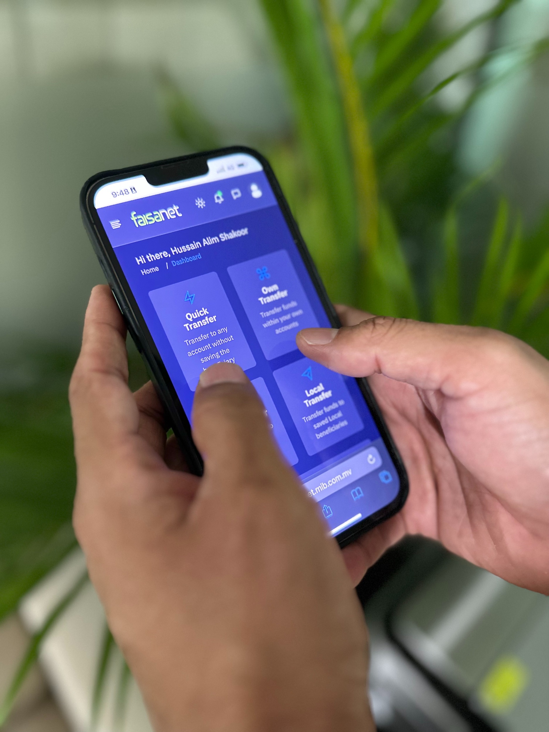 MIB's Internet Banking; Suitable for phones and tablets | Maldives ...